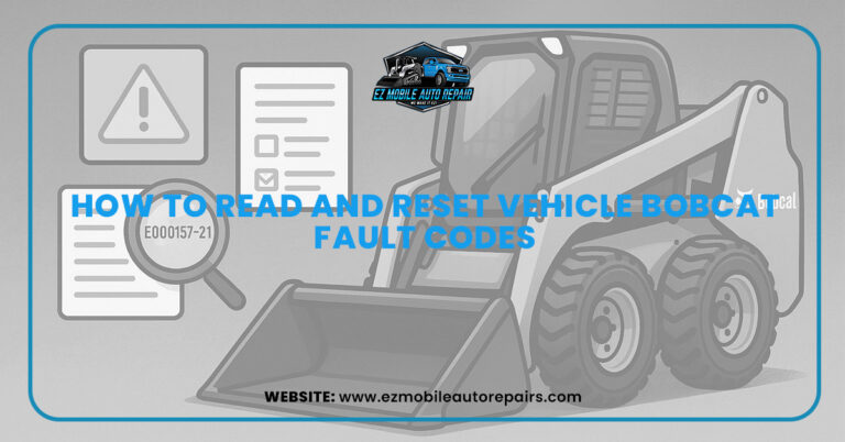 How to Read and Reset Vehicle Bobcat Fault Codes